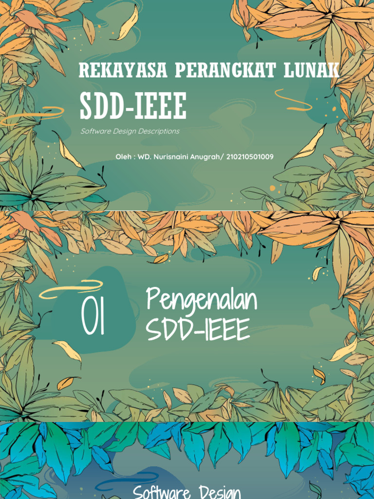 Pengenalan SDD-IEEE | PDF | Seni