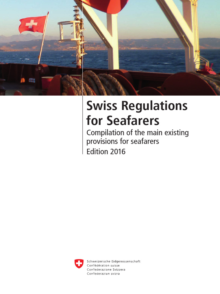 swiss-regulations-seafarers_EN | PDF | Employment | Crimes