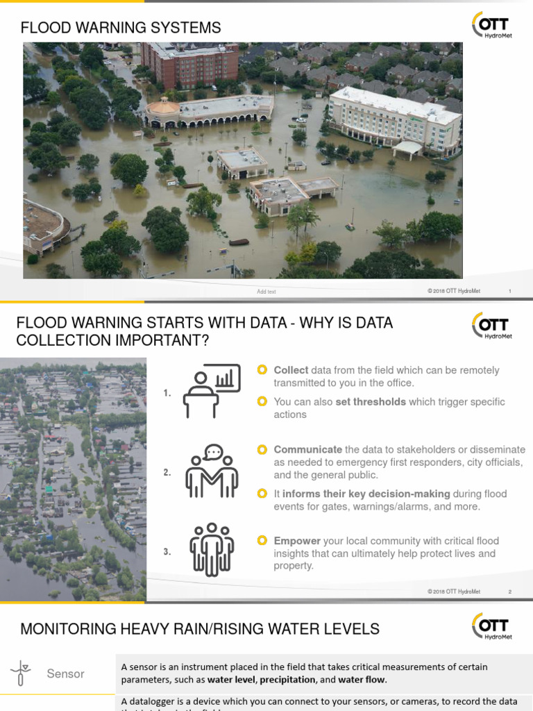 Flood Warning Systems | PDF | Flood | Precipitation