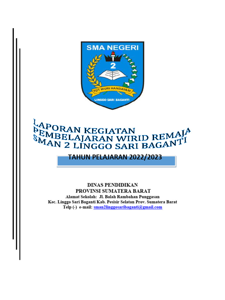 Pembelajaran Wirid Remaja Sumbar 2022 | PDF