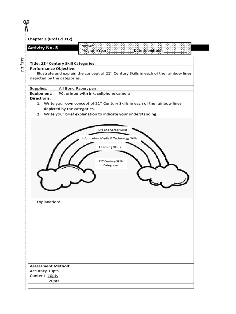 Activity-5-21st-Century-Skills-Category | PDF