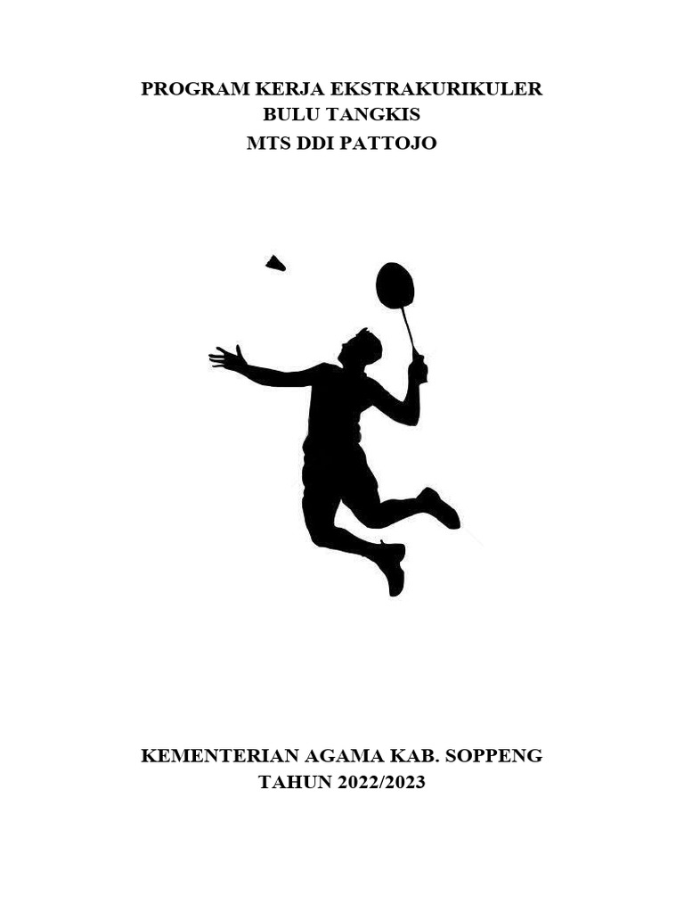 Program Kerja Bulu Tangkis Osi | PDF