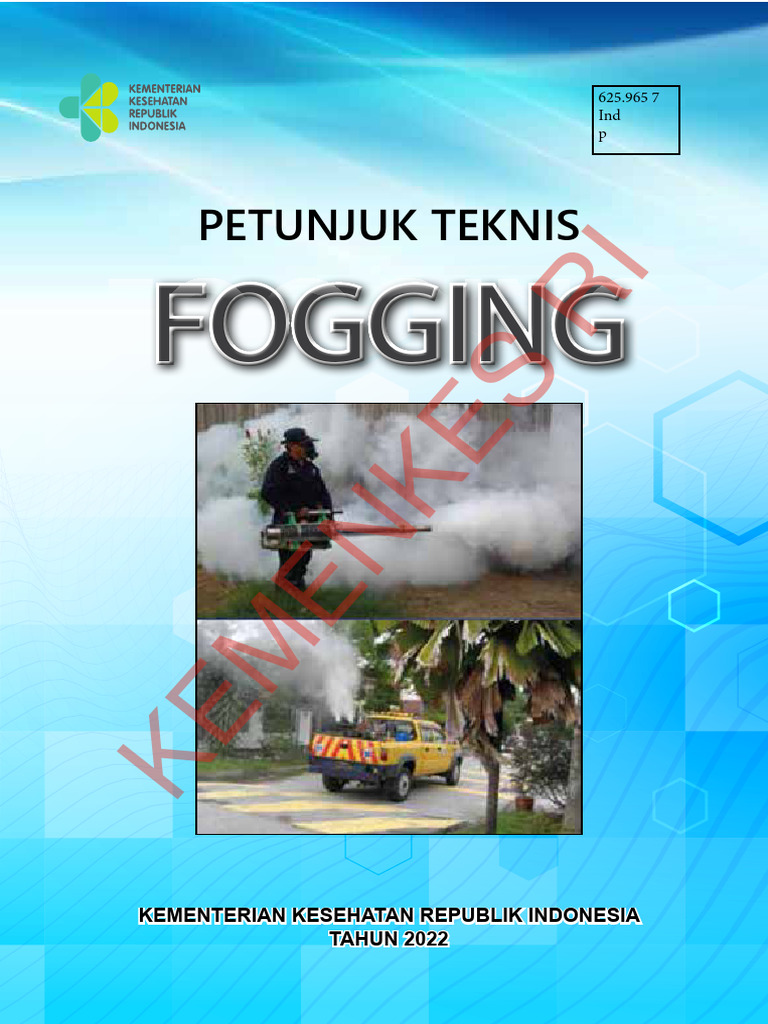 Buku Juknis Fogging Kemenkes 2022 | PDF
