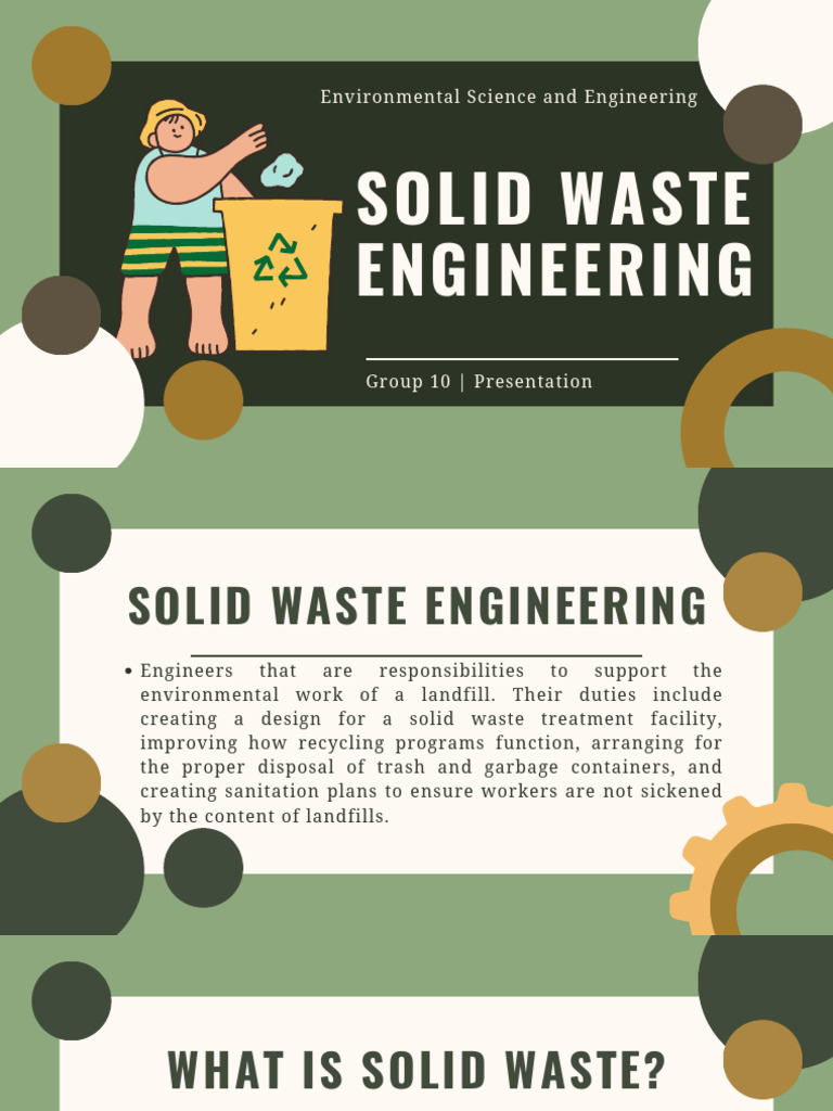 G10 Solid Waste Engineering | PDF | Waste Management | Waste