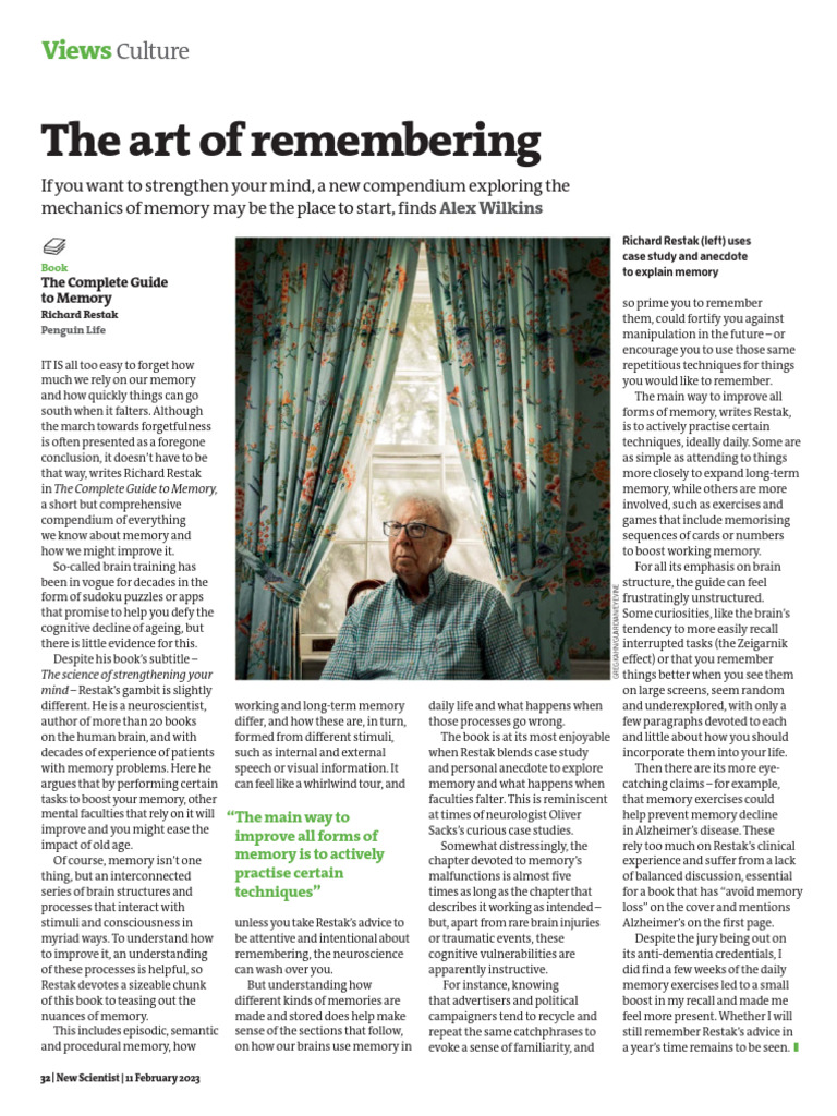 CHANNEL @articles365 | PDF | Memory | Recall (Memory)