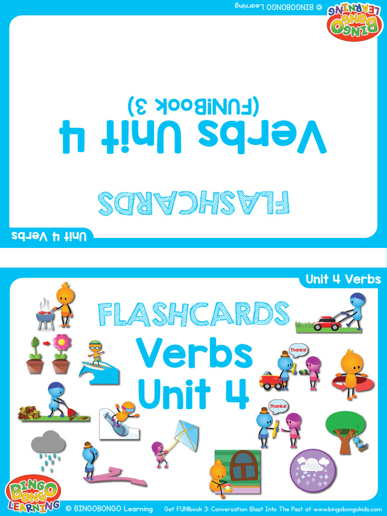 Verbs for Kids: FUN!book 3 | PDF