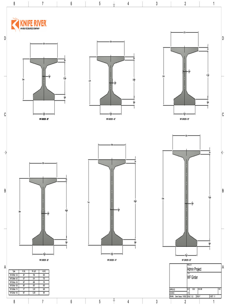 WF Girder Section | PDF