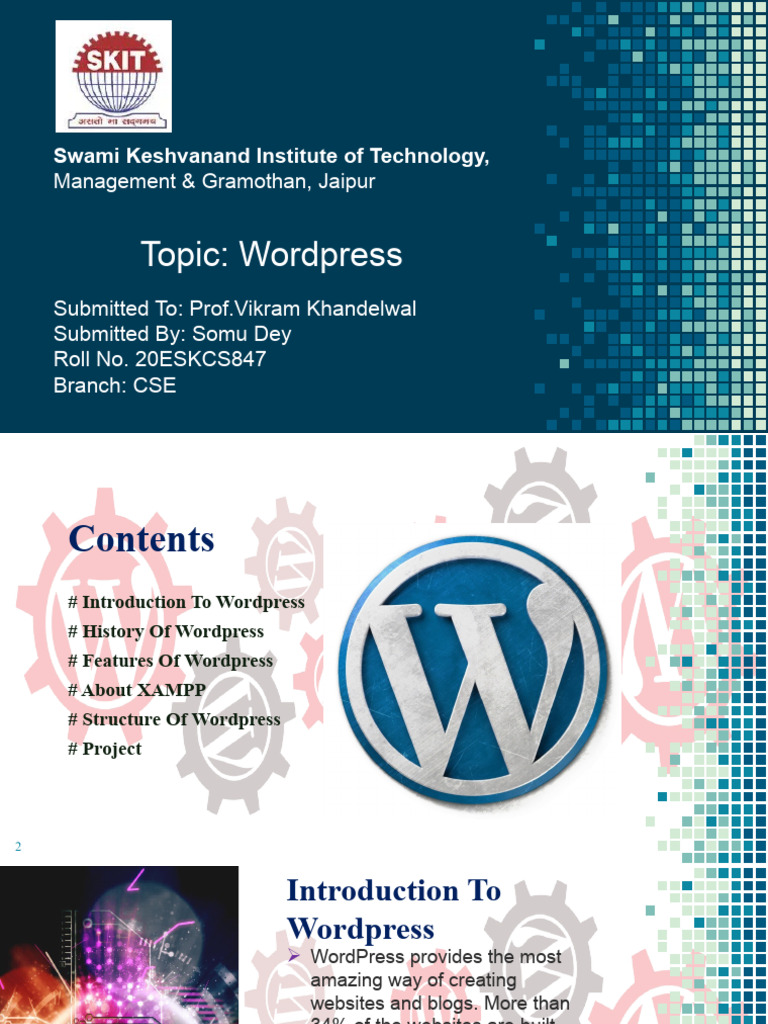 Somu | PDF | Word Press | Internet
