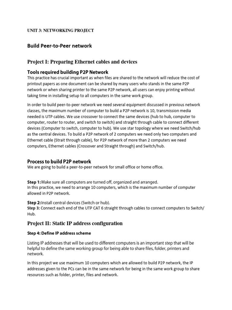 Unit3 Network Project | PDF | Computer Network | File Transfer Protocol