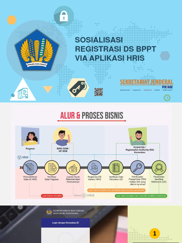 Tata Cara Registrasi Digital Signature BPPT | PDF
