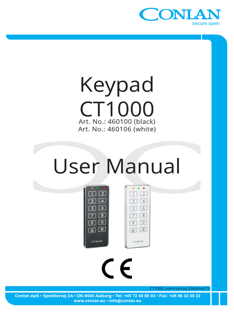 CT1000Manual EN | PDF | Computing | Electrical Engineering