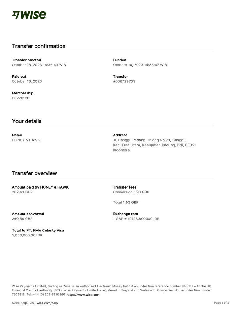 Transfer Receipt | PDF | Banking Technology | Financial Markets