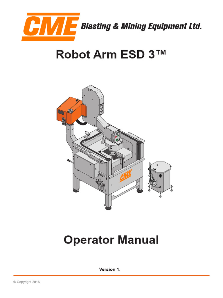 Robot Arm ESD 3 v1.7 English | PDF | Taxes | Proprietary Software