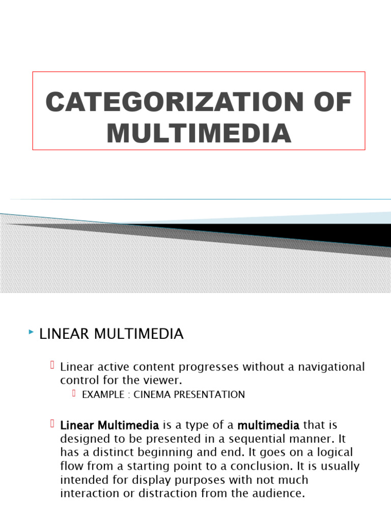 Understanding Linear Multimedia | PDF