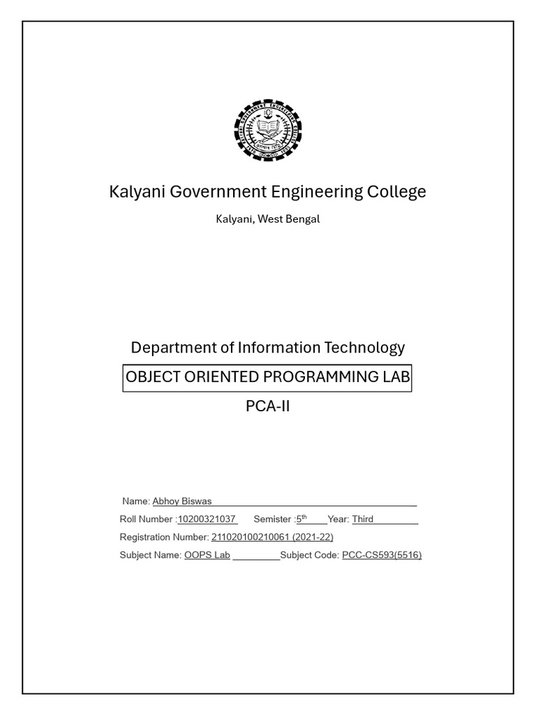 Oops Pca2 Pdf Inheritance Object Oriented Programming Method Computer Programming