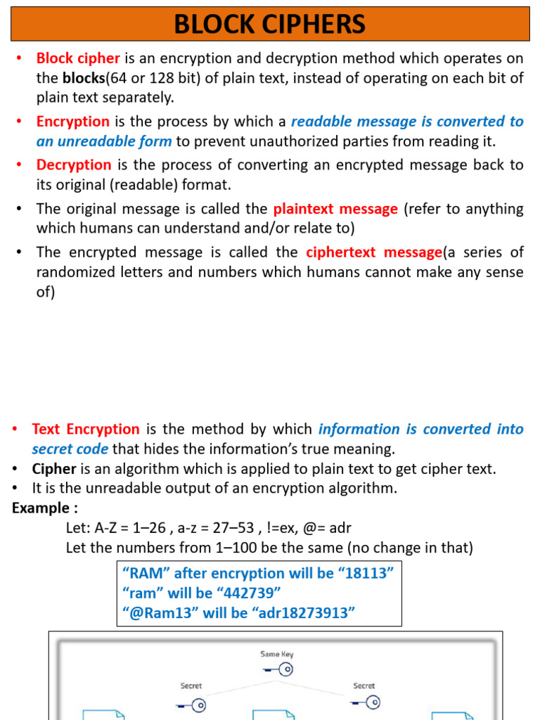 Blockcipher | PDF | Cryptography | Encryption