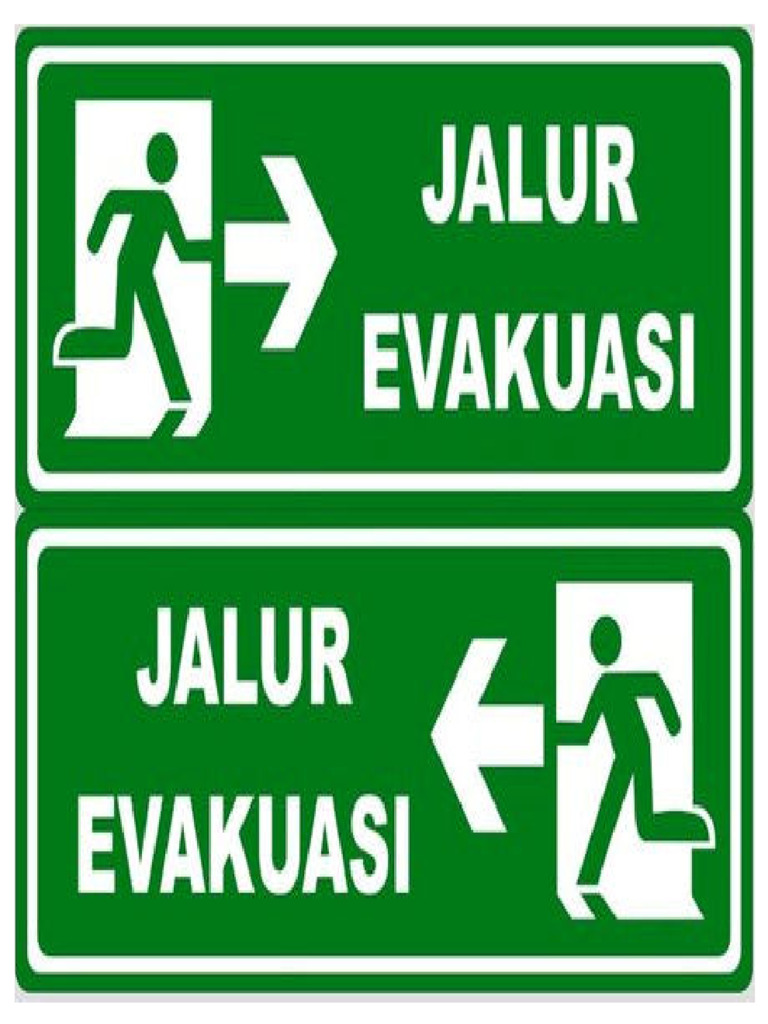 Jalur Evakuasi | PDF