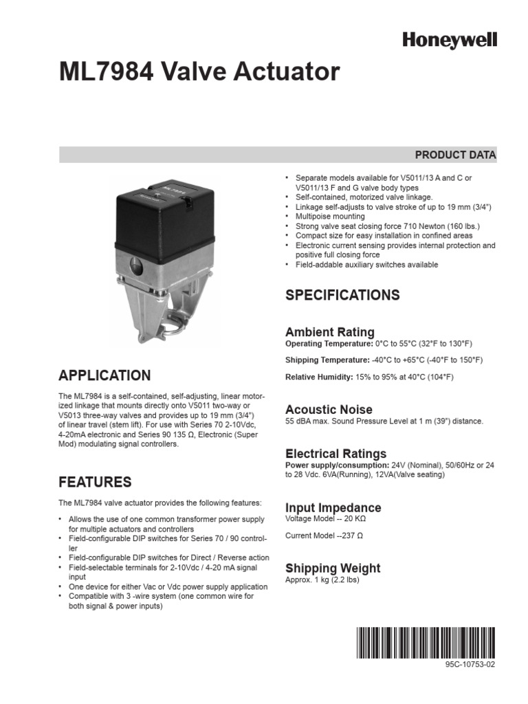 ML 7984 | Download Free PDF | Switch | Valve