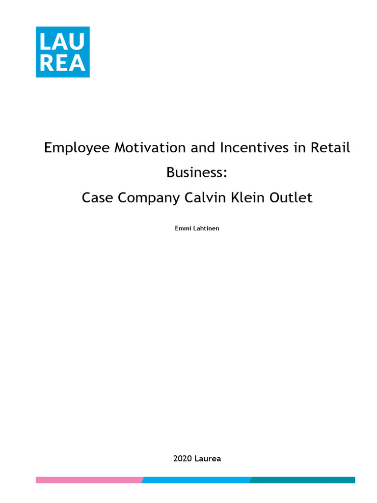 Employee Motivation and Incentives in Retail Business | PDF ...