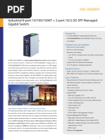 Reason S20 Managed Ethernet Switch - GE Grid Solutions | PDF | Network ...