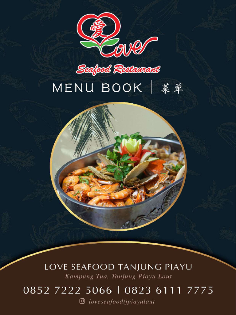 Menu Love Seafood | PDF