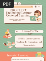 Paradigm Shift - Teacher-Centered To Learner-Centered Teaching | PDF | Constructivism ...