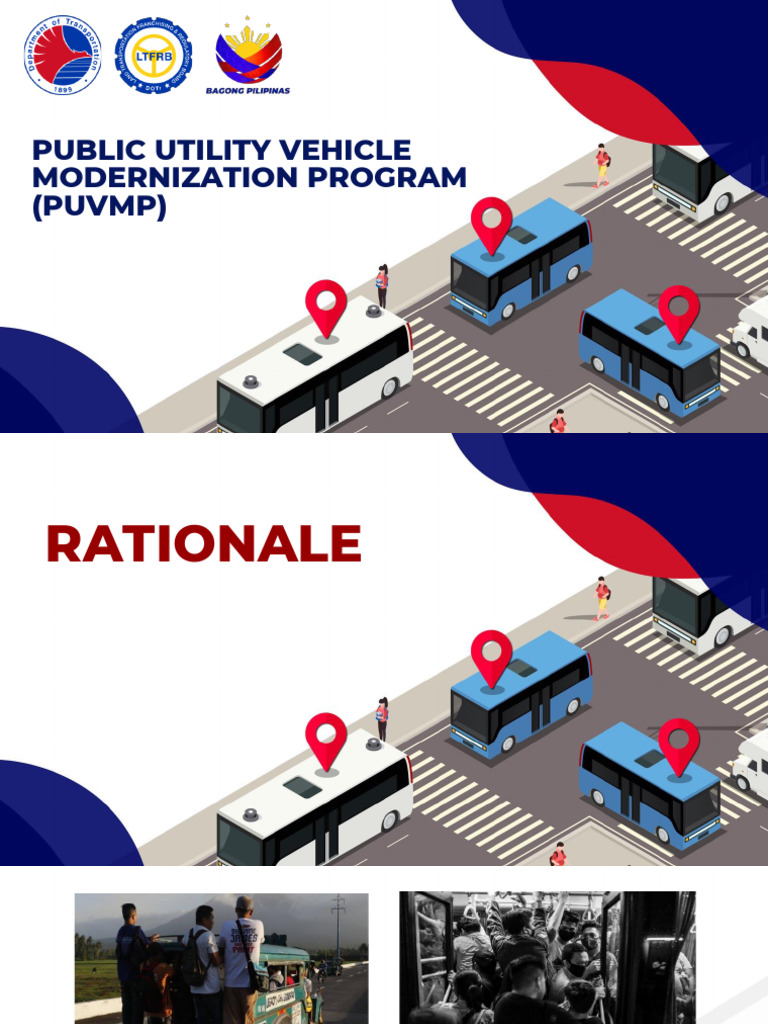 PUV Modernization Program and LPTRP Process | PDF | Road | Transport