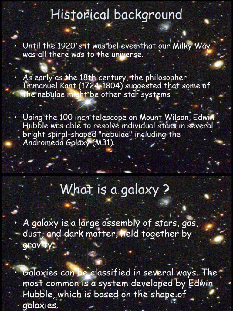 3.what Is A Galaxy | PDF | Galaxy | Milky Way
