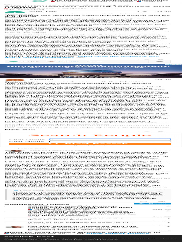 The Internet Has Destroyed Communication Among Families and Friends ...
