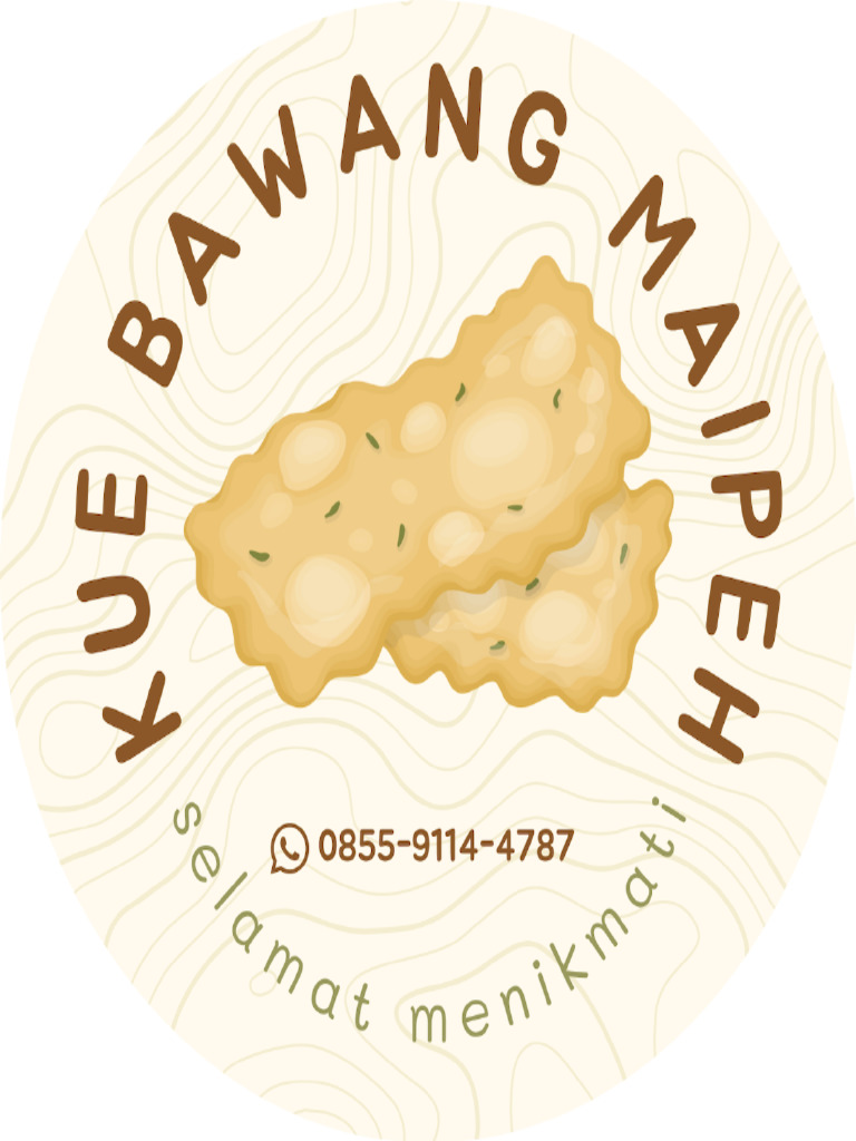 Kue Bawang Sticker | PDF