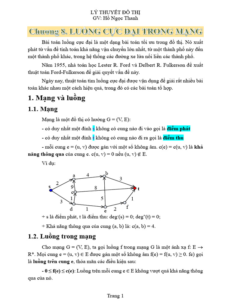 LTDT - 8 - Lu NG C C Đ I - HVHK - Thanh - 2023 | PDF