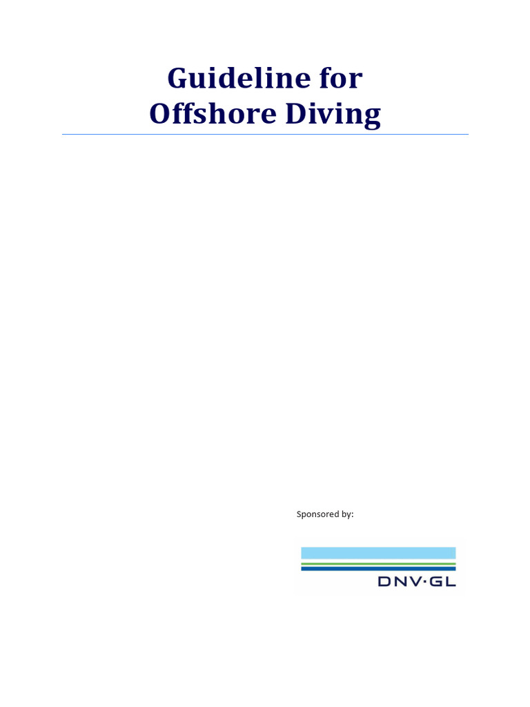 Guideline_for_Offshore_Diving | PDF