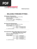 En 10241 Fittings | PDF | Pipe (Fluid Conveyance) | Building Materials
