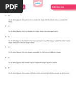 Standard 1 Mathematics 100 Questions | PDF | Shape | Rectangle