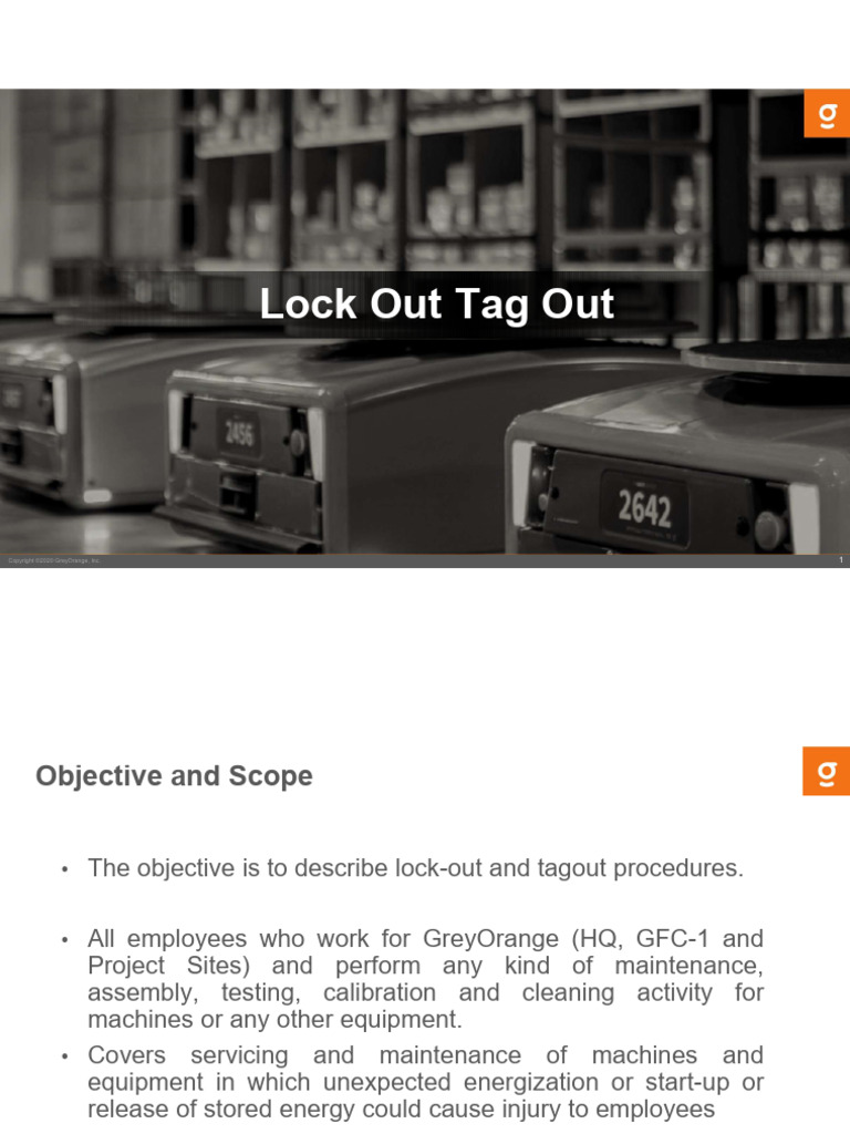 Loto Training Pdf Manufactured Goods Occupational Safety And Health