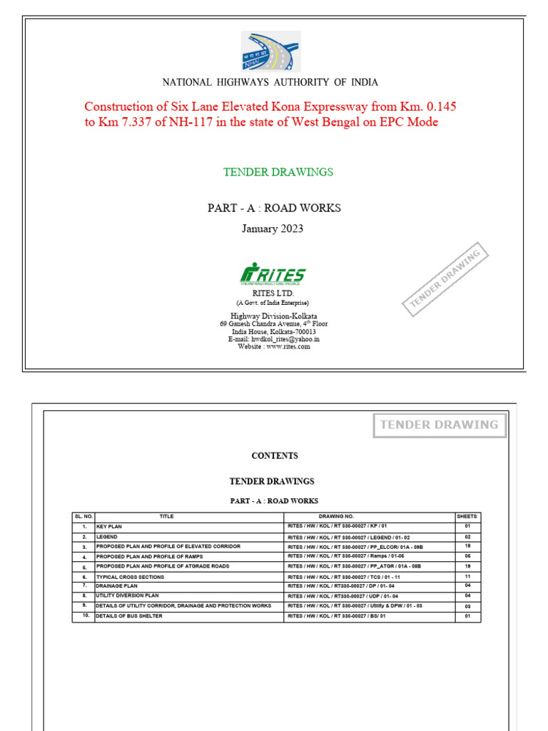 Six Lane Elevated Kona Expressway Plan | PDF | Transport Infrastructure ...