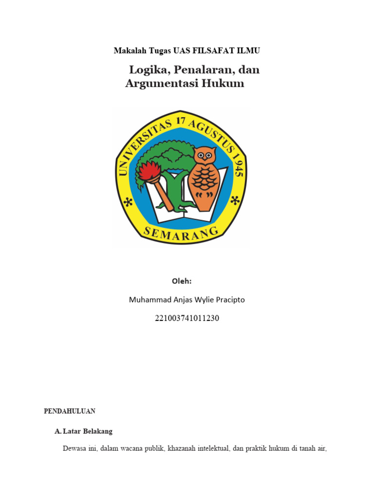 Makalah Tugas UAS | PDF