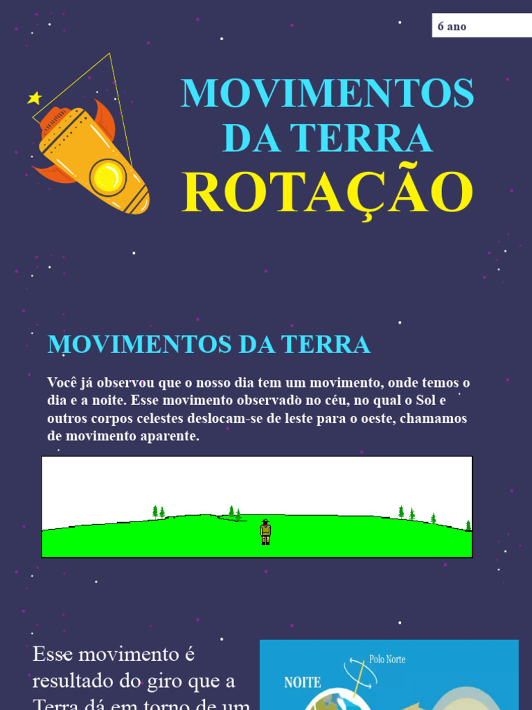 Movimentos Da Terra | PDF | Terra | Ano
