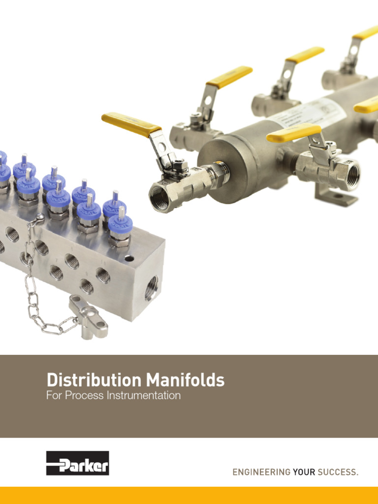 Parker Distribution Manifolds 4190-DM | PDF | Valve | Pipe (Fluid ...