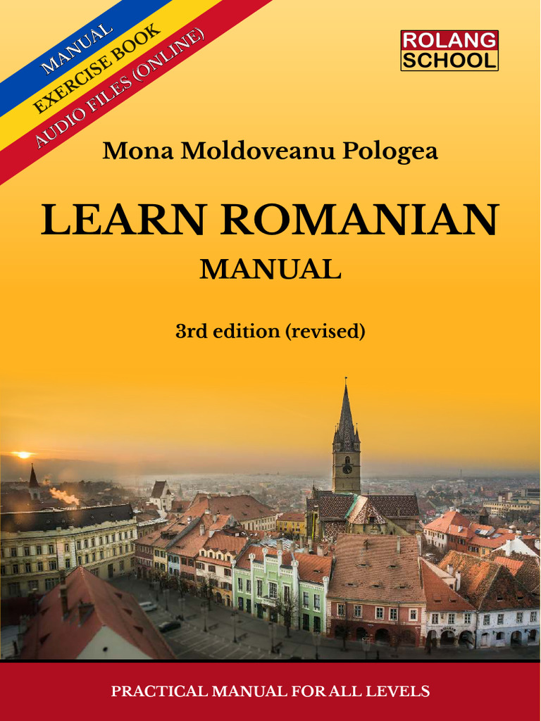 05 - Learn Romanian Manual Cover 1 (Ebook 3rd Edition 2020 - ROLANG School) | PDF