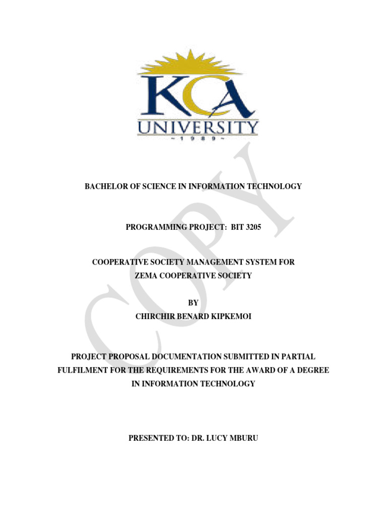 Sample Proposal | PDF | Computer Science | Computing