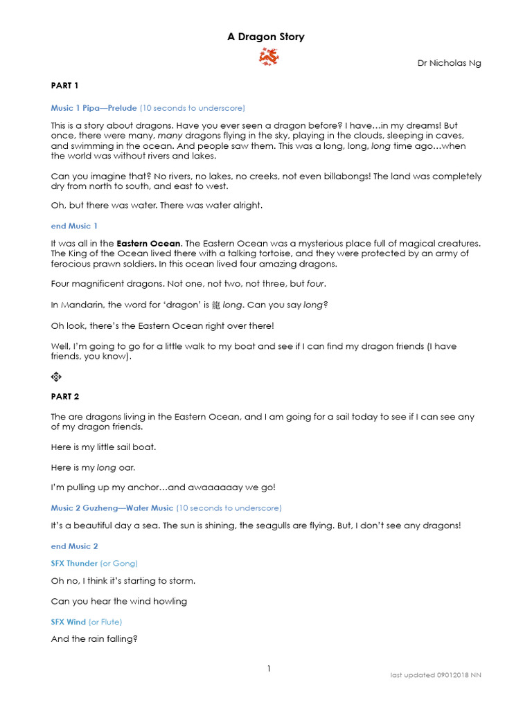 Dragon Tales of the Eastern Ocean | PDF | Dragon