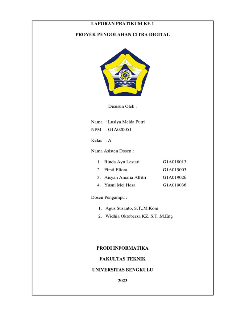 Laporan 2 PCD | PDF | Metode & Bahan Ajar | Komputer