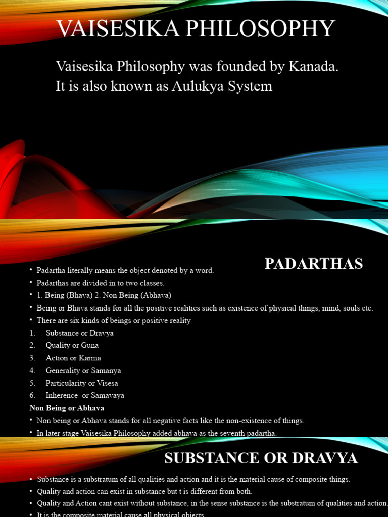 Vaisesika Philosophy | PDF | Epistemology | Knowledge