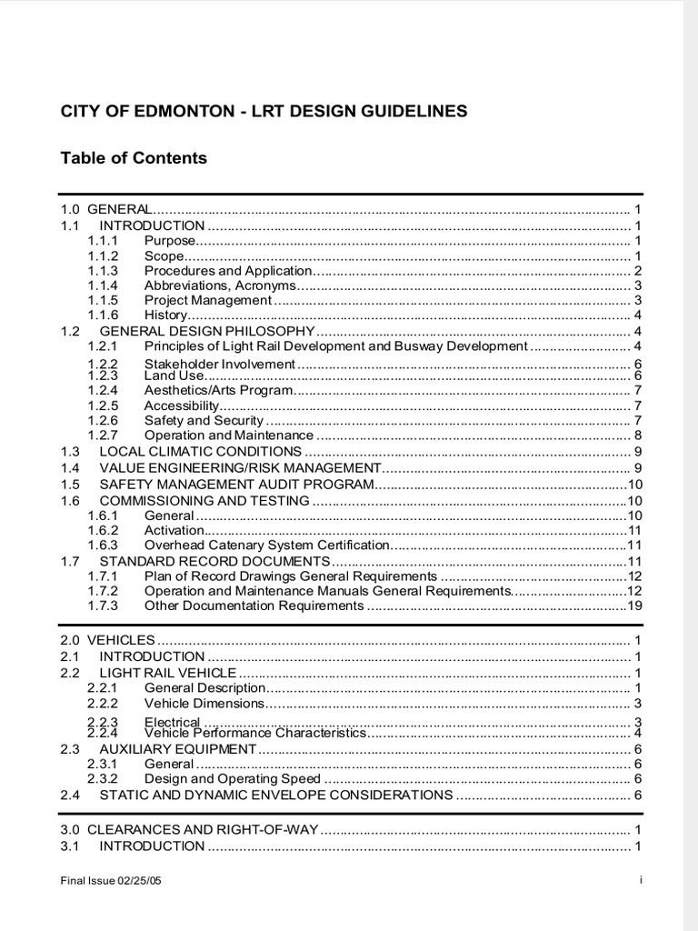 Vdocument - in LRT Design Guidelines | PDF | Light Rail | Electrical ...