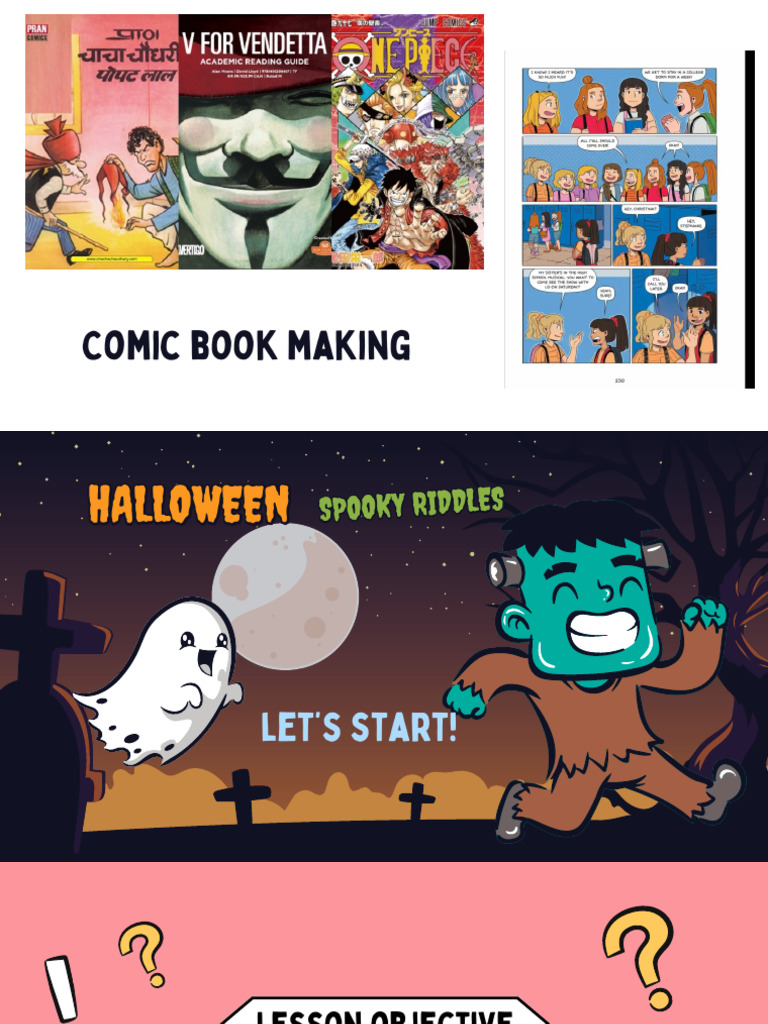 Unit 3-Comic Book Making | PDF | Nonverbal Communication | Comics