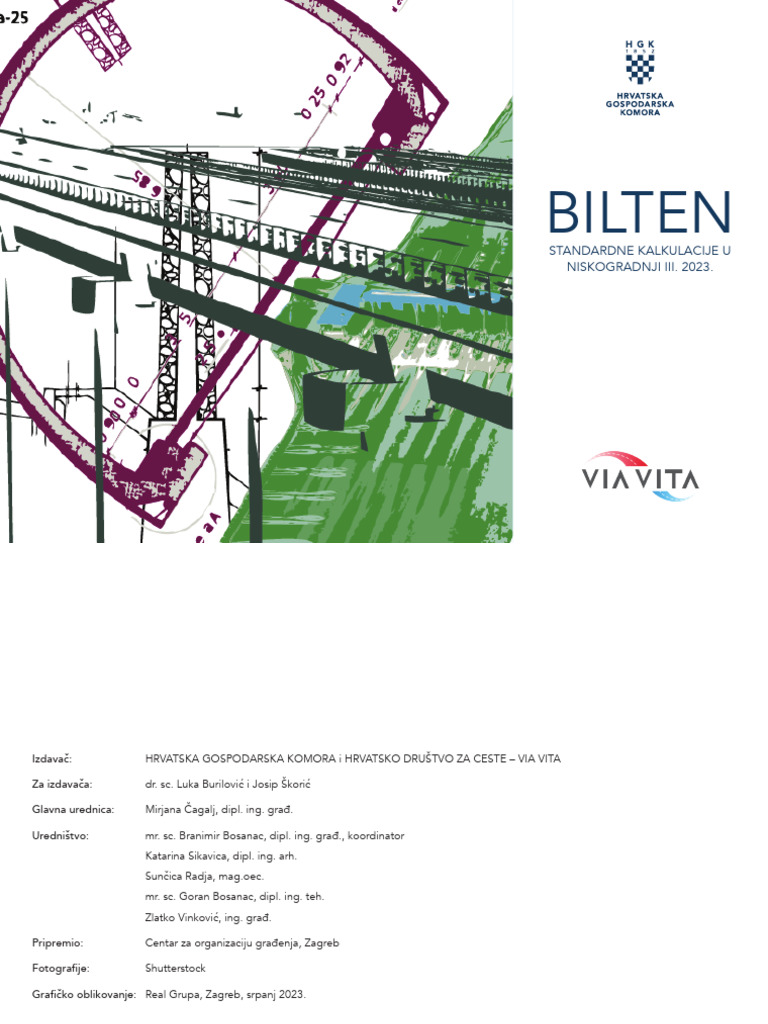 Bilten Standardne Kalkulacije U Niskogradnji III 2023 310723 - Demo | PDF