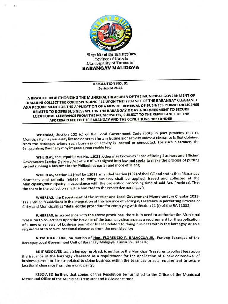 5.2.2 Approved Brgy Reso | PDF