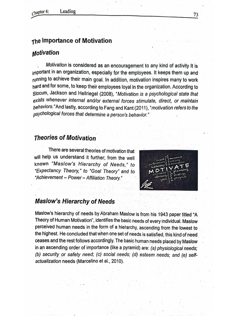 Importance of Communication and Motivation | PDF
