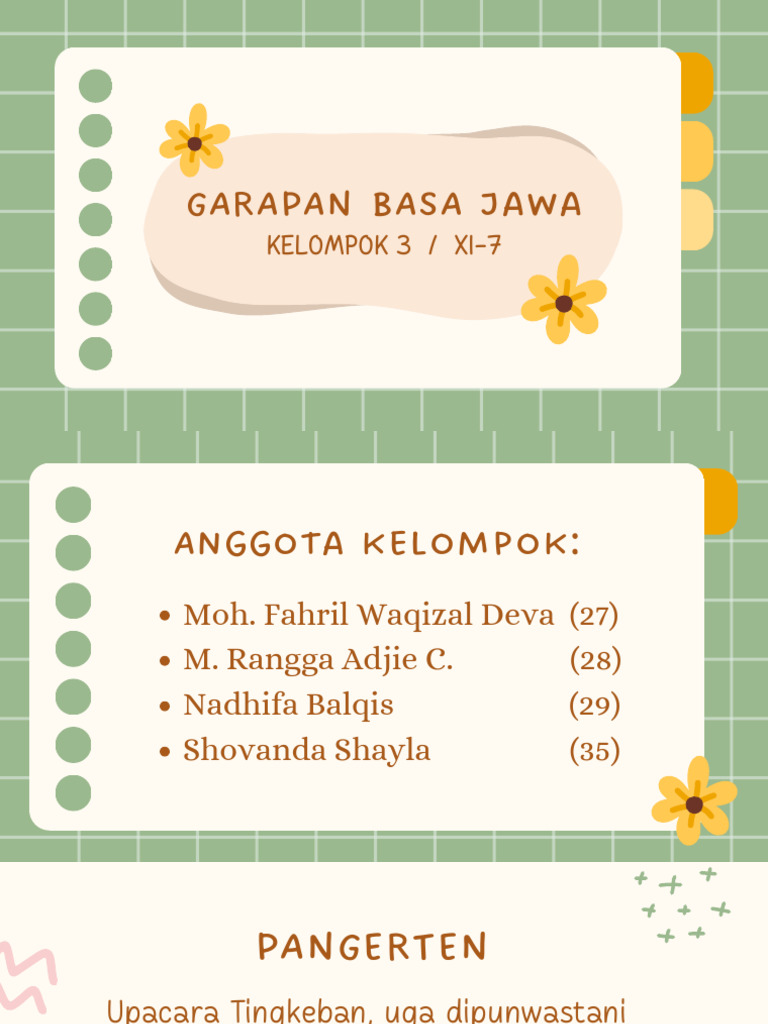 Tradisi Tingkeban | PDF